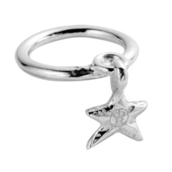 Daniella Draper | Jewelry | Daniella Draper 925 Sterling Silver Falling Star Stackable Ring ...